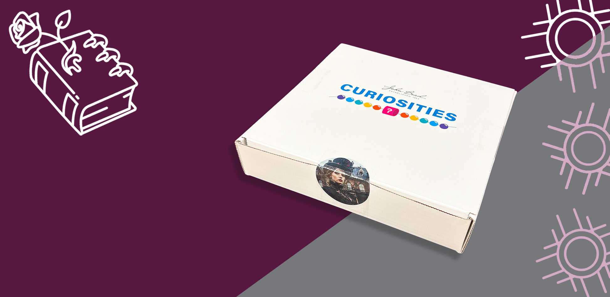 CURIOSITIES Box # 20 - Victorian Gothic – John Bead - Friends & Family